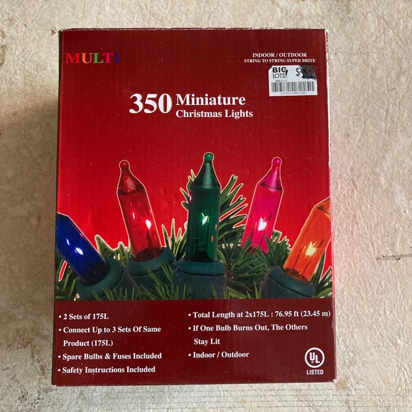BigLots | Holiday | 35 Multi Colored Christmas Lights New | Poshmark